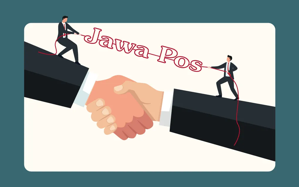 Berebut Kuasa di Jawa Pos - Deduktif.id